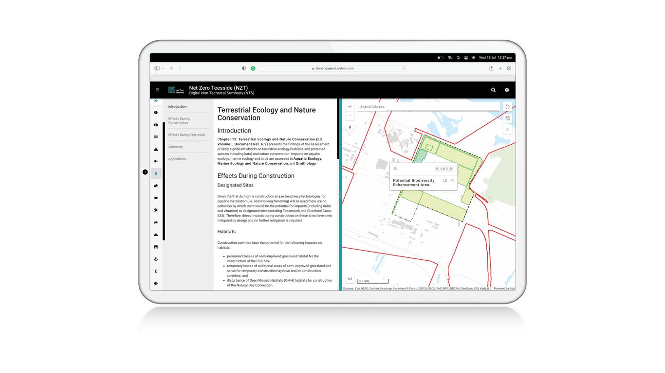 AECOM - PlanEngage - Net Zero Teeside